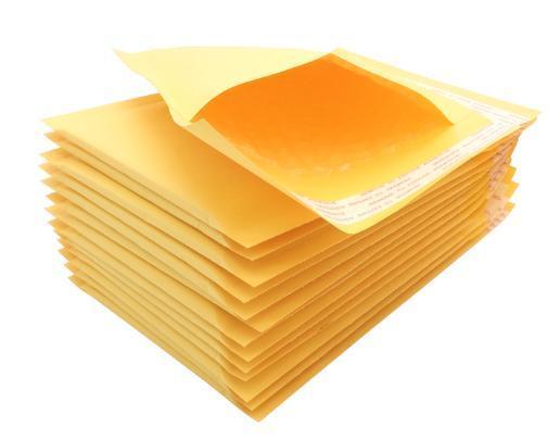 Unipack Free Sample Fast Delivery Recycled Paper Padded Envelope Custom Kraft Bubble Mailer