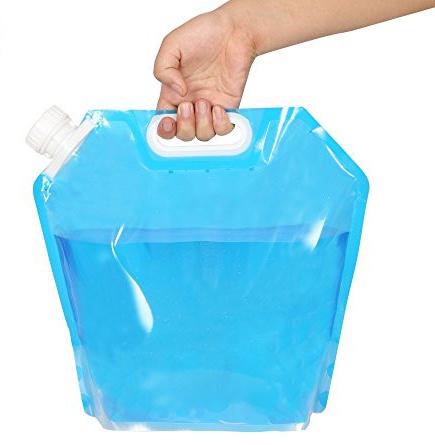 Stand up with Spout Filling Machine Foldable Drinking Water Bag