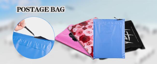 High Quality Custom Design Logo Flamingo Poly Mail Shippingbag