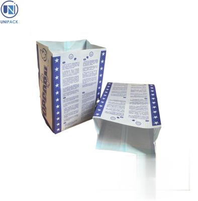 China UNIPACK Disposable Packaging Custom Design Microwave Popcorn Paper Bag for sale