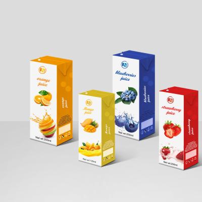China UNIPACK Fruit Package Box For Juice Milk Packaging Juice Paper box for Juice for sale