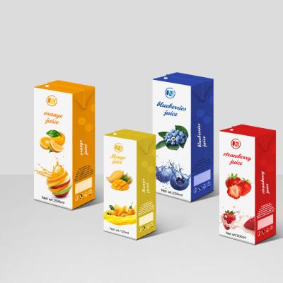 China UNIPACK Milk Aseptic Packaging Paper Aseptic Brick Carton for Juice for sale