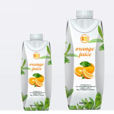 China UNIPACK Juice Paper Box carton box packaging Aseptic Brick Carton for sale