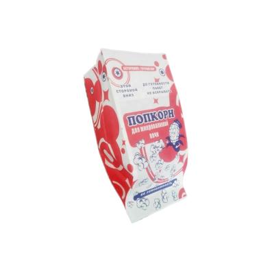 China UNIPACK Factory price Greaseproof Paper Gourmet Direct Apply For Filling Machines Microwave Popcorn  Bag for sale