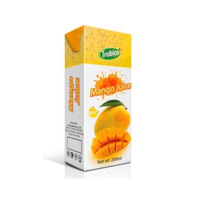 China Disposable Standard Paper Juice Box Beverage Packaging Carton Juice Packing for sale