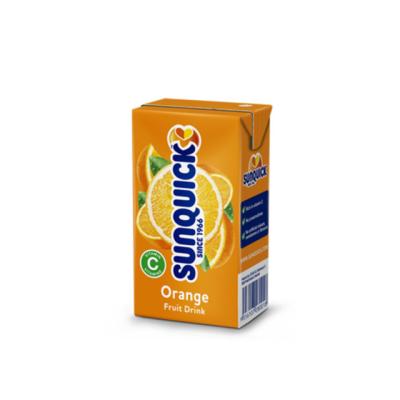 China Aseptic Paper Packaging Brick Carton Box Customized Logo Industrial Packing Board Color Printing  fruit juice box for sale