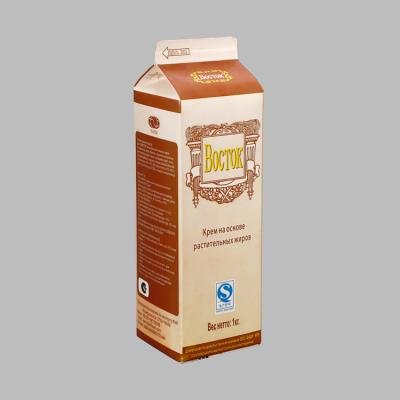 China Unipack Beverage Packaging Material Pak factory price Juice Packing  Gable Top Box for sale