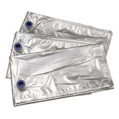 China UNIPACK 10L 20L Egg White Transparent Bag Clear aseptic Bag in Box for sale