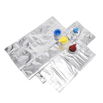 China 5L Aluminum Aseptic Bag Spout Top PE Material For Wine Packaging for sale