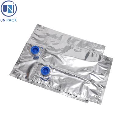 China UNIPACK Customised Size Aseptic Packaging Juice Wine BIB Bag in Box for sale