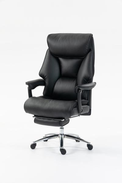 Quality Class4 80mm Gas Lift Heavy Duty Office Chair Adjustable Arms 350mm Chrome Metal Base for sale