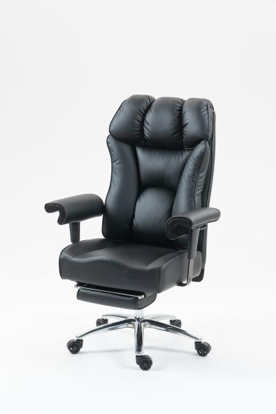 Quality Class4 80mm Gas Lift Heavy Duty Office Chair Adjustable Arms 350mm Chrome Metal Base for sale