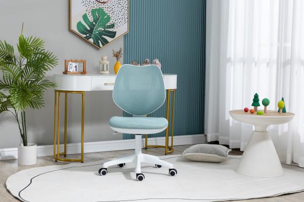 Quality Adjustable Height Kids Office Chair Ergonomic Lumbar Support Smooth Rolling Nylon Casters for Home Use for sale