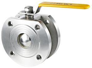 China wafer stainless steel ball valve full port blow-out proof stem flange end CF8 SS304 304 for sale