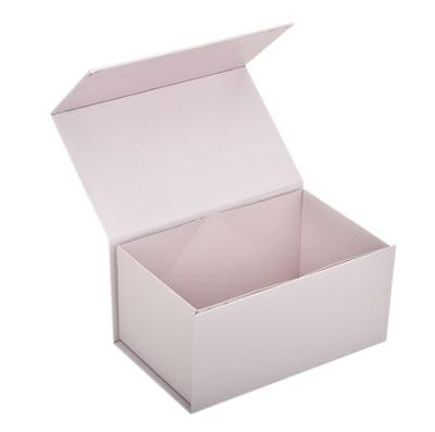 Cina Scatola di carta pieghevole facile di rosa che imballa le scatole rigide magnetiche FSC in vendita