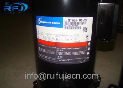 중국 3 Sightglass ZB76KQE-TFD-551 없는 단계 380V 50Hz 10HP 냉각 일폭 압축기 판매용