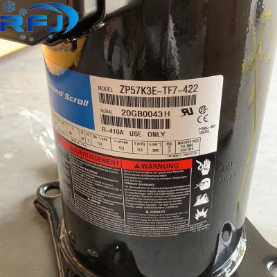 중국 코플랜드 ZP57K3E-TF7-422 ZP 시리즈 스크롤 압축기 저온 판매용