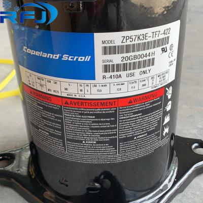 중국 코플랜드 ZP57K3E-TF7-422 ZP 시리즈 스크롤 압축기 저온 판매용