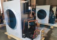 China Plastic Shell Fan Unit Medium-High Temperature Refrogeration Condensing Unit R404A R22 for sale