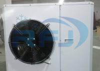 China Single Fan Outer Rotor Box Type Unit Medium-High Temperature Refrogeration Condensing Unit R404A R22 for sale