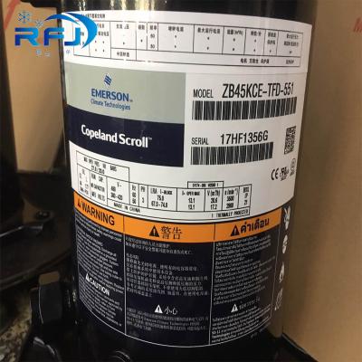 중국 ZP38K3E-TFD-522 R410 코플랜드 회전식 스크롤 압축기 3.1 HP 판매용