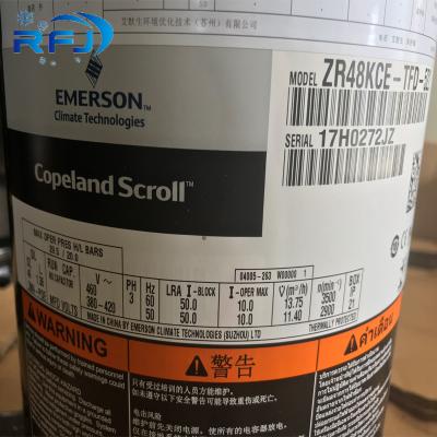 중국 R410과 검은 색 3.4 HP 코플랜드 스크롤 압축기 ZP41K3E-TFD-522 판매용