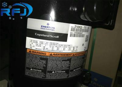 중국 새로운 본래 Copeland 저온 냉각 압축기 ZF49KQE-TFD-564 판매용
