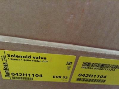 China Good Reliability Solenoid Valve  Evr32 042h1104 Solder Odf for sale