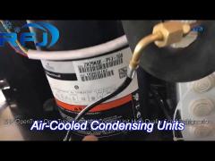 2hp zb15 open type vortex air cooling unit for 10 -15c applicable temperature and 1*60-2*60 condense