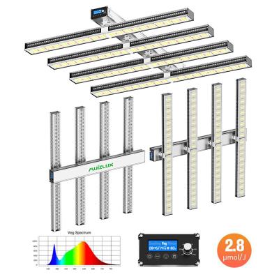 China Diodes Grow Light UV IR Full Spectrum Grow Light Dimmable Commercial Grow Light Veg Bloom Grow Lamp Detachable 2.86 umol for sale