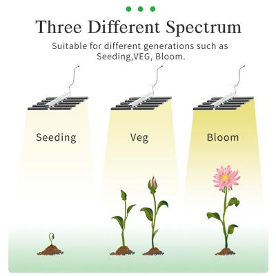China Foldable Full Spectrum Samsung Lm301h Led Grow Lights Bar for Indoor Plants hid led greenhouse lights for sale