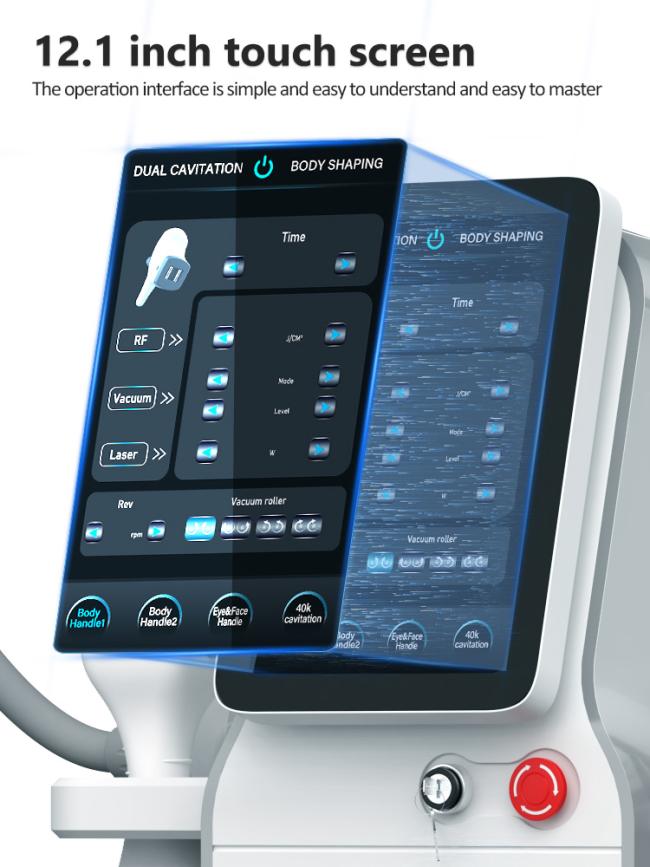 GOMECY Vela Body Slimming Vacuum RF Cavitation Roller massage weight loss