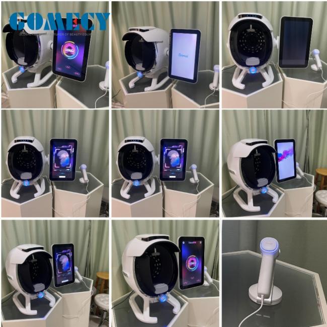 face skin analyzer face analysis testing machine
