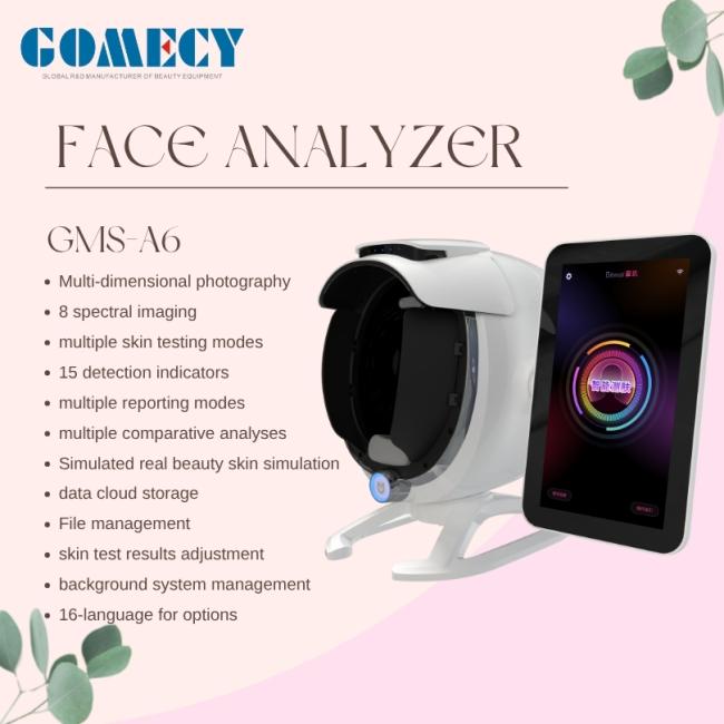 face analyzer skin test face skin analysis machine