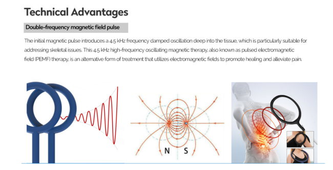 Magnetic therapy for body joint pain removal