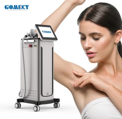 Cina 4 in 1 diodo permanente laser depilazione macchina 808nm 755nm 940nm 1064nm in vendita