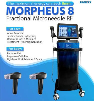 China Morpheus 8 Microneedle RF Machine Wrinkle Removal ISO Certified for sale