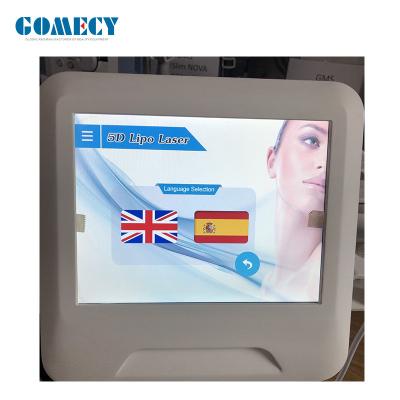 Cina 940nm 980nm Anti Cellulite Slimming Machine 5D Lipo Laser Body Contouring Machine in vendita