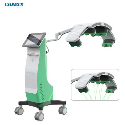 China Green Light 10D Lipo Laser Slimming Machine With 532nm Cold Source Laser for sale