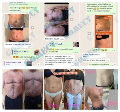 China HIEMT ems body slimming Neo Machine 15 Tesla 6000W Weight Loss EMS Machine for sale