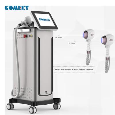 Cina 4 lunghezza d'onda diodo laser depilazione macchina 1200W 1600W 2000W in vendita