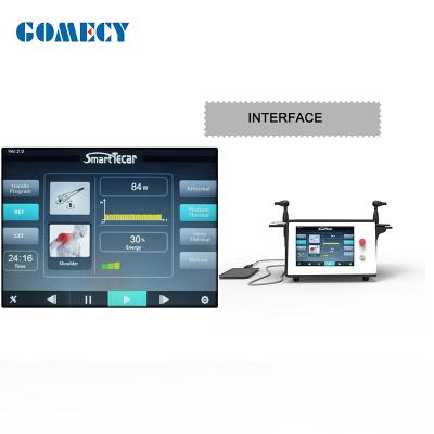 Cina 300KHZ - 500KHZ Tecar Therapy Machine CET / RET Dispositivo di radioterapia a frequenza in vendita