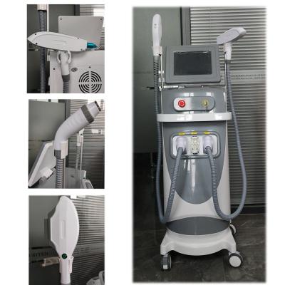 Cina Macchina laser per il trattamento della pelle 3 in 1 IPL RF Nd Yag Laser Hair Removal Machine per la clinica in vendita