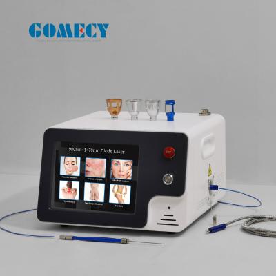 Cina Macchina laser endolift portatile con durata dell'impulso regolabile 980nm+1470nm in vendita