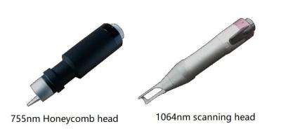 Cina 532nm 755nm 1064nm Vertical Q Switch Picosecondi Laser per la rimozione dell' acne in vendita