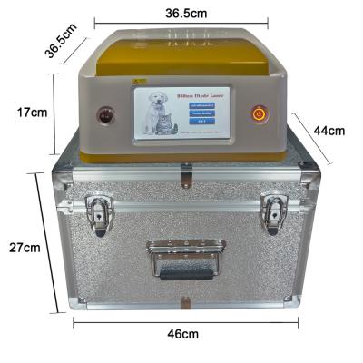 China 980nm Diode Laser Device for Animal Care and Veterinary Physical Therapy Vet Dental Clinic Use Machine for sale