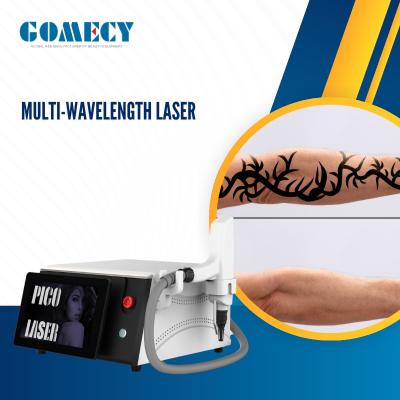 China 755 1064 532nm ND YAG Laser Tattoo Pigment Removal Device with Professional Pigment Remover Technology and Carbon Peeling for sale