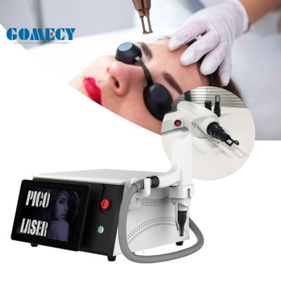 China Pico-Laser zur Tätowierungsentfernung und Nd Yag-Laser mit Luftkühlsystem zu verkaufen