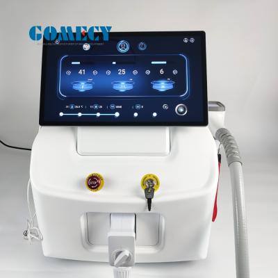 China GOMECY 2024 Ai Skin Analysis Hair Removal Diode Laser Machine Ice Titanium 4 Waves 755 808 1064nm for sale