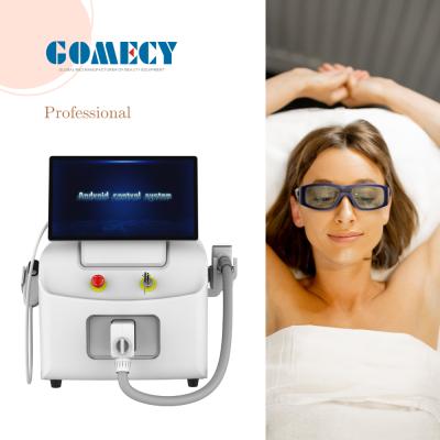 Китай GOMECY 808 755nm 1064 Диодная лазерная эпиляция стационарная смарт 800-2400w с анализом кожи продается